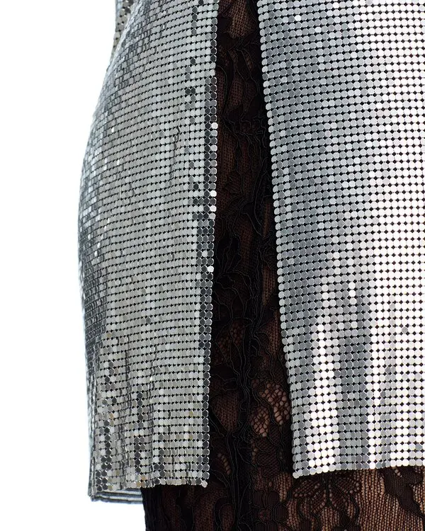 Rabanne Haut Tank Top - Silver