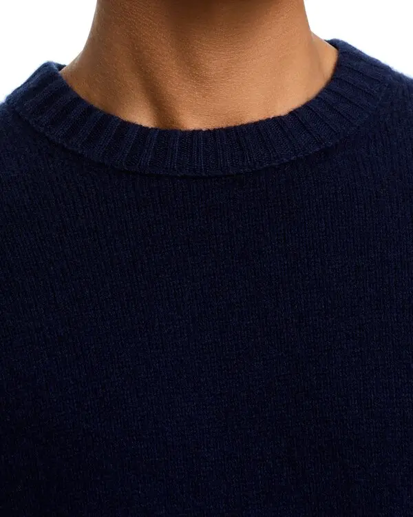 FRAME Cashmere Crewneck Sweater - Navy