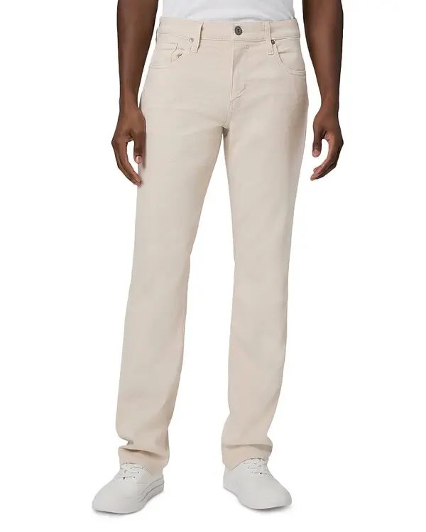 Paige Normandie Straight Fit Jeans - Sea Shell