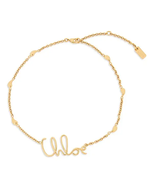 Chloé Signature Necklace - Vintage Gold