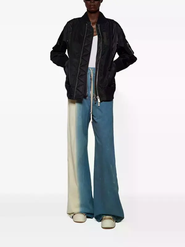 Rick Owens Tie-dye Flared Jeans