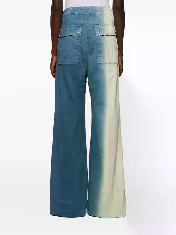 Rick Owens Tie-dye Flared Jeans