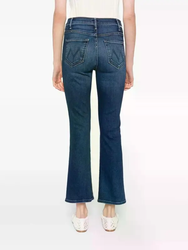 MOTHER Cotton-blend Bootcut Jeans