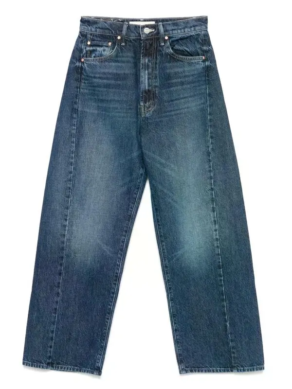 MOTHER Cotton Straight Leg Jeans