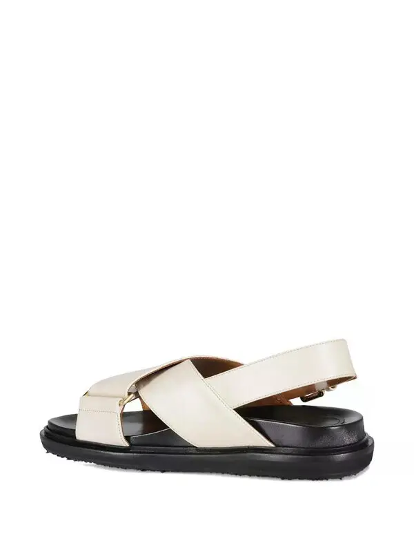 Marni Fussbet Leather Sandals