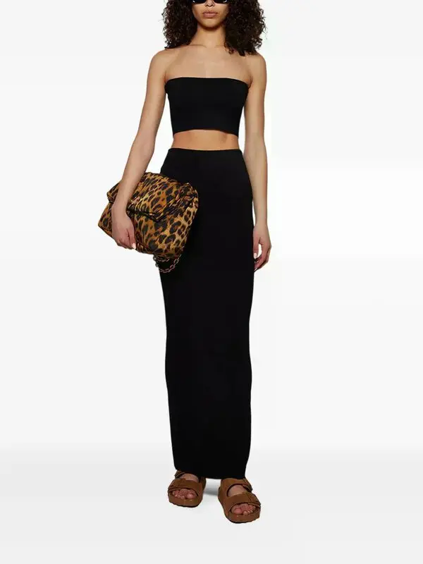 Vetements Strapless Knitted Top