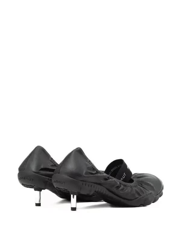 ROMBAUT Ruffled Kitten-heel Pumps