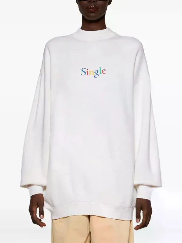 Vetements Embroidered Sweatshirt