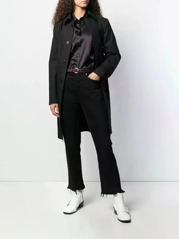 Saint Laurent Belted Car Coat