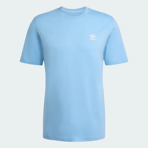 Adidas Trefoil Essentials Tee Blue - Ash Blue
