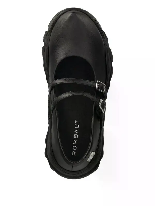 ROMBAUT Buckle-fastening Ballet Flats