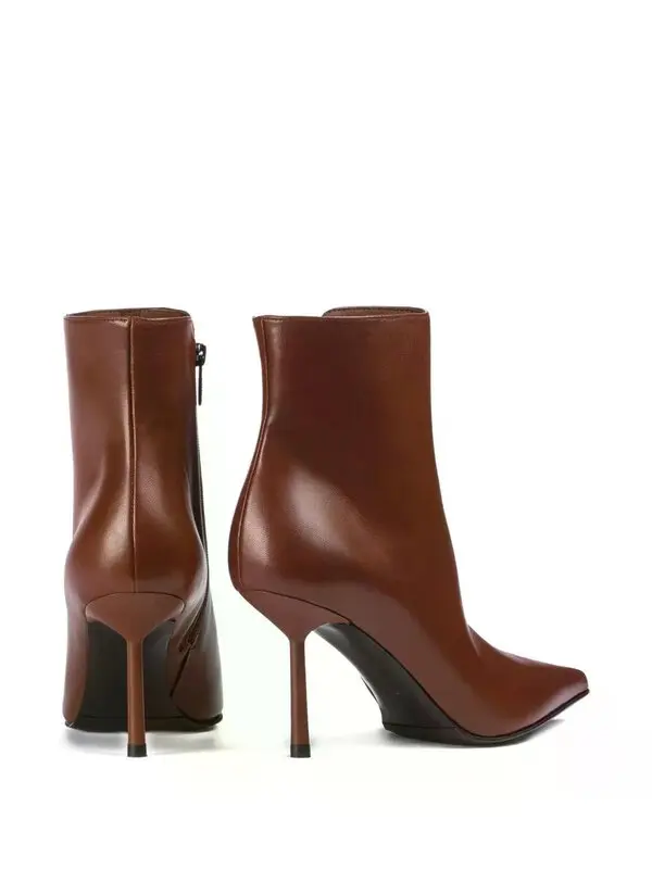LE SILLA 80mm Bella Ankle Boots - Brown