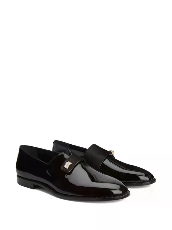 GIUSEPPE ZANOTTI Marty Patent Leather Loafers