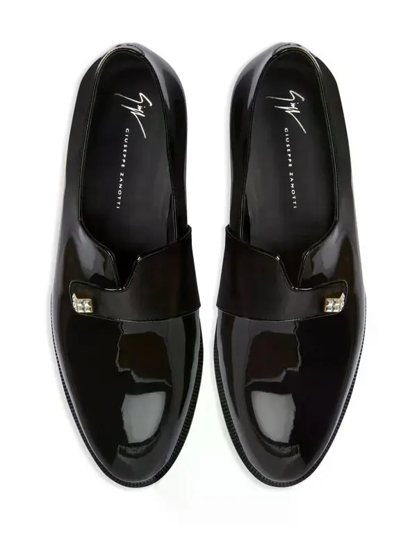 GIUSEPPE ZANOTTI Marty Patent Leather Loafers