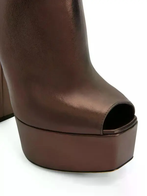 GIUSEPPE ZANOTTI Judith 120mm Platform Sandals - Brown