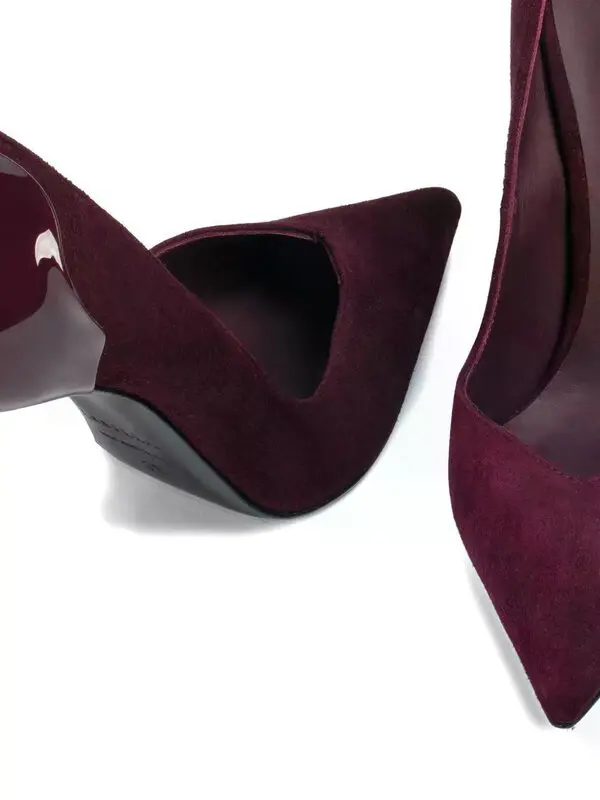 LE SILLA 100mm Petalo Heeled Pumps - Red