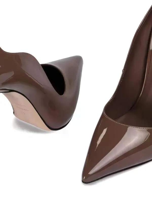 LE SILLA 120mm Ivy Heeled Pumps - Brown
