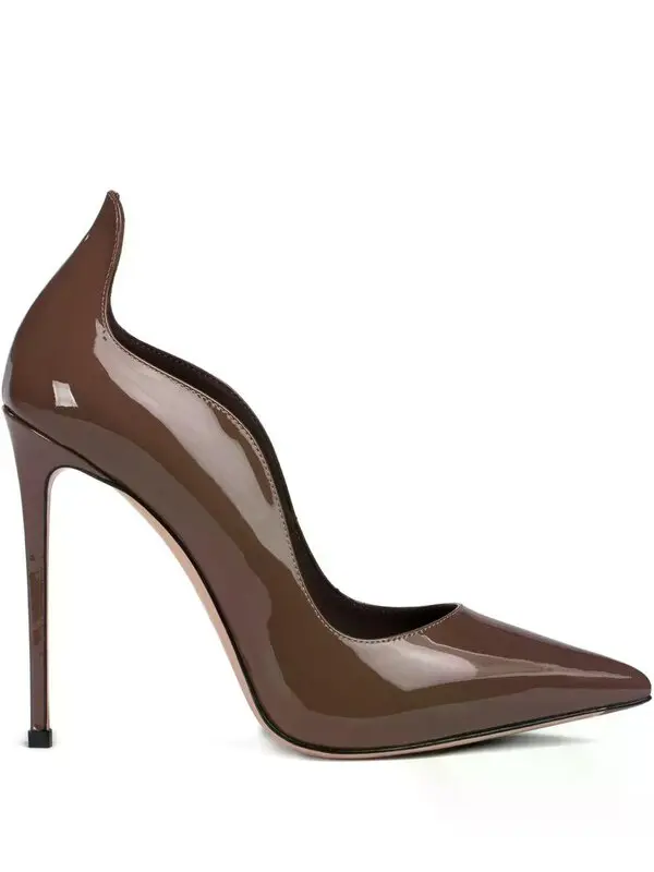 LE SILLA 120mm Ivy Heeled Pumps - Brown