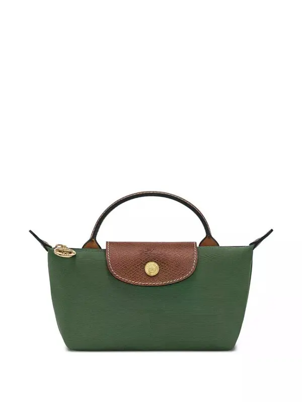 Longchamp Zip-fastening Make-up Bag - Green