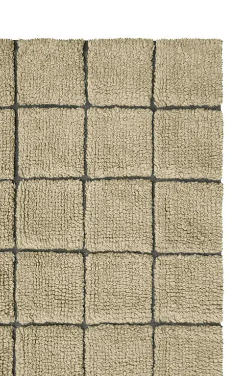 LORENA CANALS Woolablemosaic Washable Wool Rug - Moss