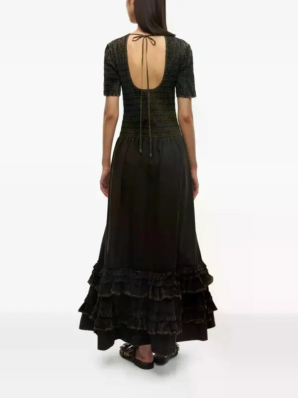 GANNI Jersey Maxi Dress