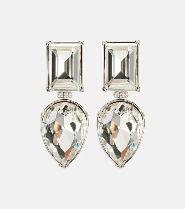 Alexander McQueen Crystal-embellished Cocktail Earrings