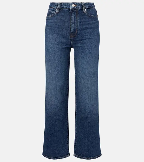 FRAME The Wide Wide-leg Jeans - Blue