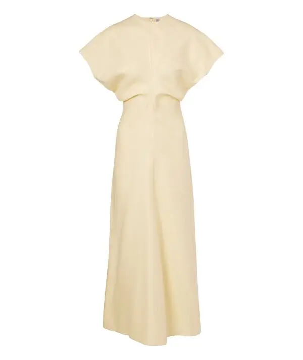 TOTEME Draped Maxi Dress - Yellow