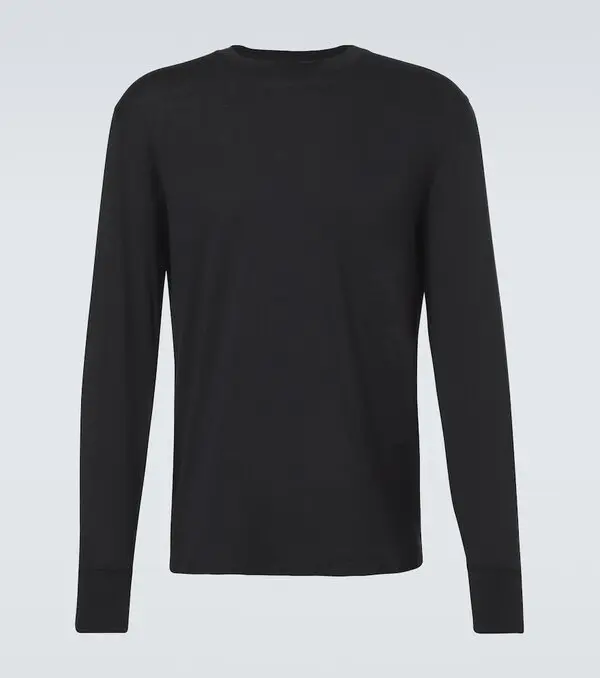 TOM FORD Jersey T-shirt - Black