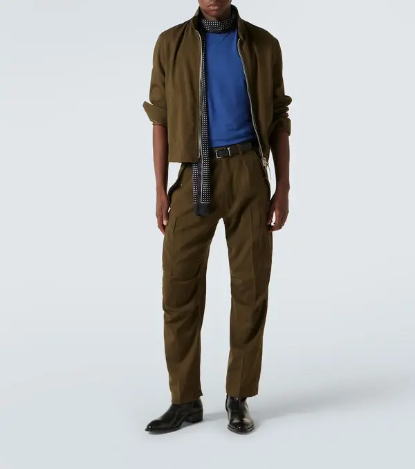 TOM FORD Jersey T-shirt - Blue
