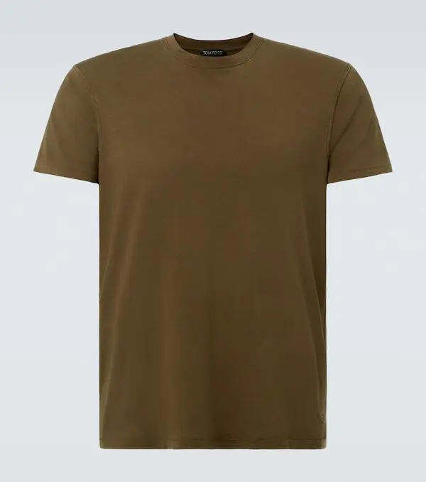 TOM FORD Jersey T-shirt - Green