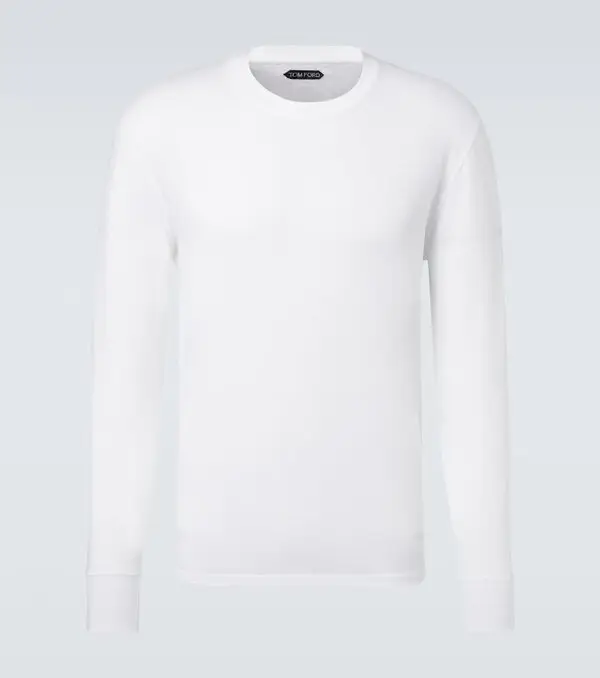 TOM FORD Jersey T-shirt - White