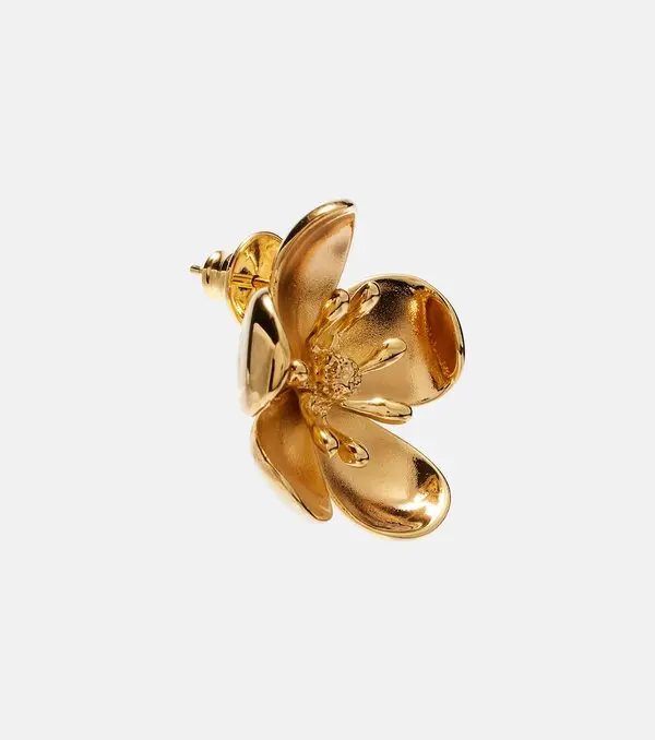 Oscar De La Renta Cherry Blossom Small Earrings