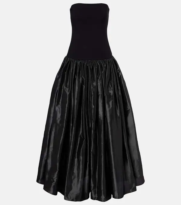 Coperni Taffeta Bustier Gown