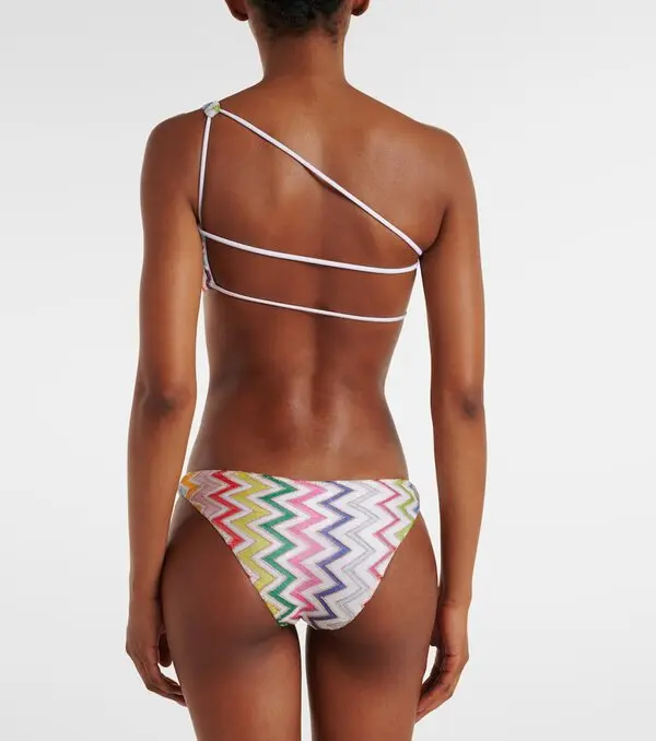 Missoni Zigzag Lamé Bikini - Multicoloured