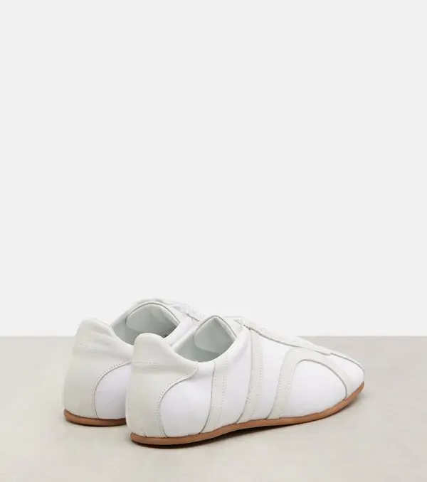 TOTEME Leather-trimmed Sneakers