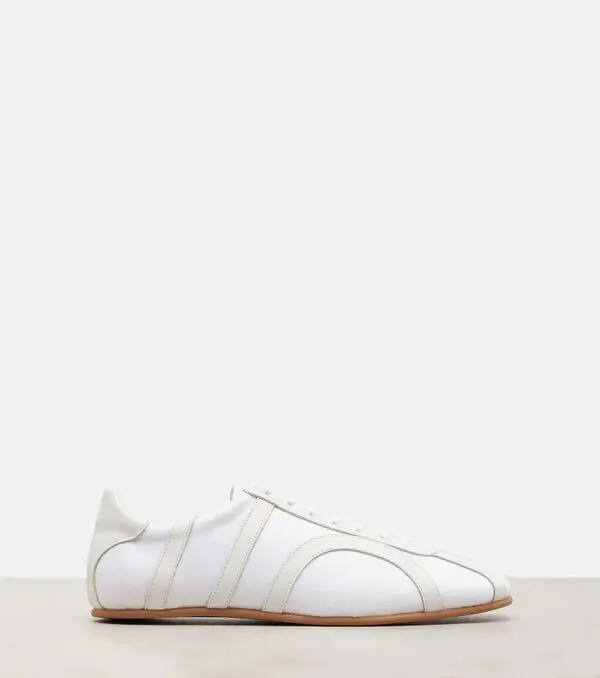 TOTEME Leather-trimmed Sneakers