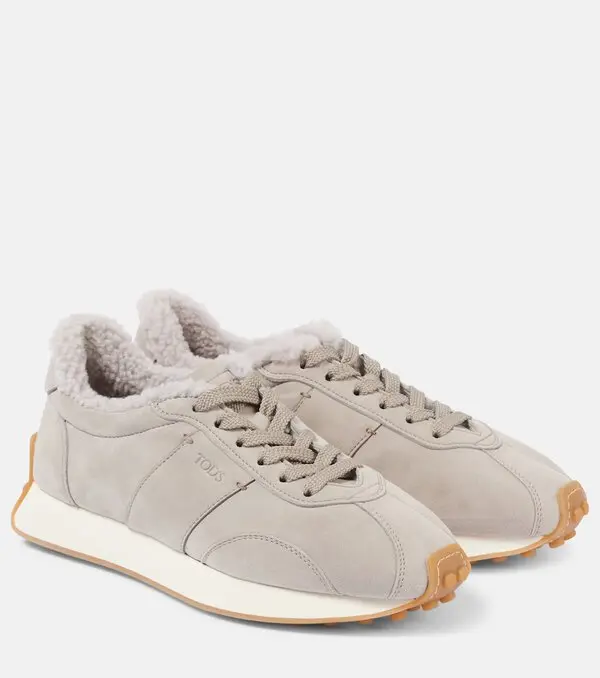 TOD'S Suede Sneakers - Grey