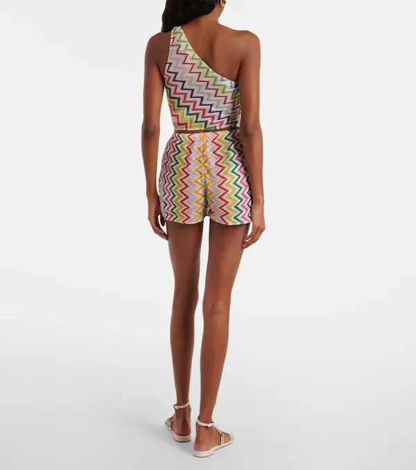 Missoni Zigzag Lamé Skort