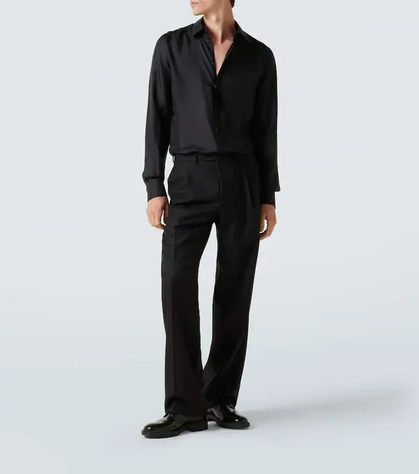 Dolce & Gabbana Martini Silk Twill Shirt