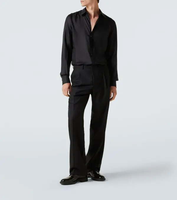 Dolce & Gabbana Martini Silk Twill Shirt