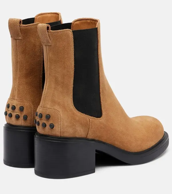 TOD'S Suede Chelsea Boots