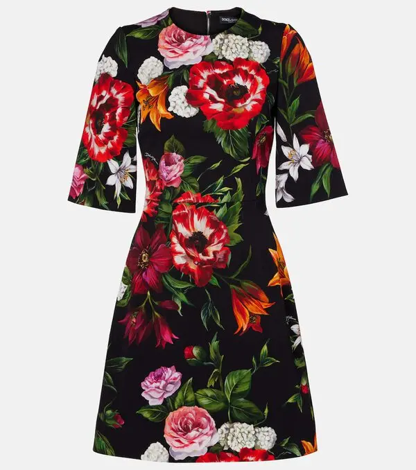 Dolce & Gabbana Floral Mini Dress
