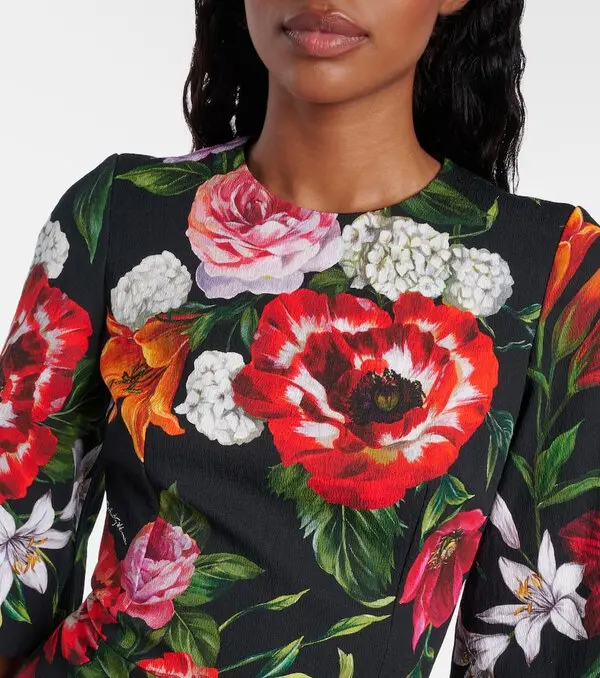 Dolce & Gabbana Floral Mini Dress