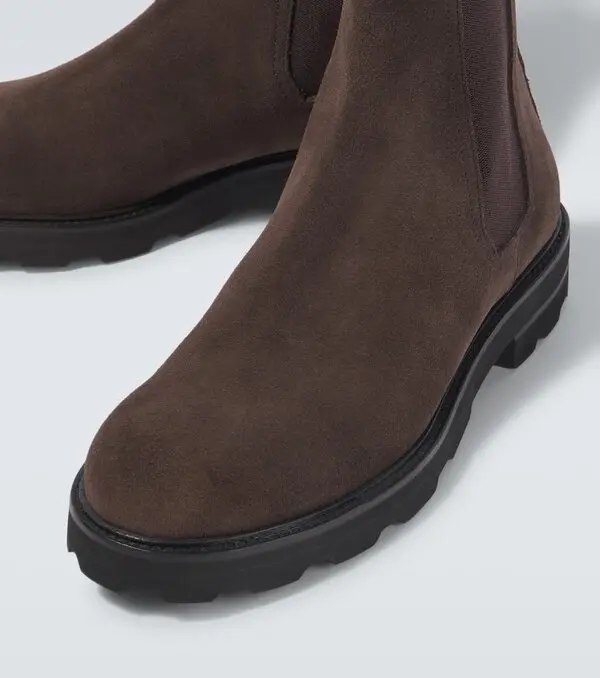 Brioni Suede Chelsea Boots