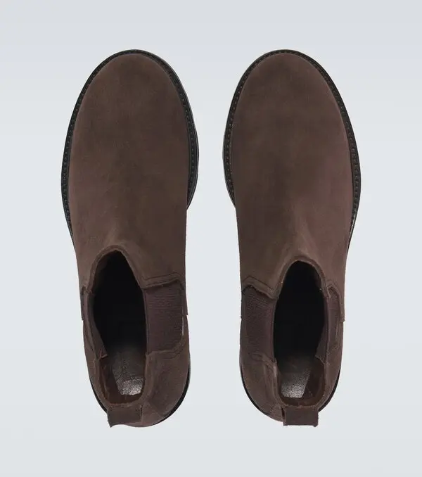 Brioni Suede Chelsea Boots