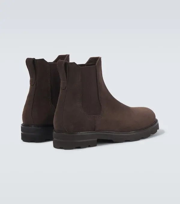 Brioni Suede Chelsea Boots