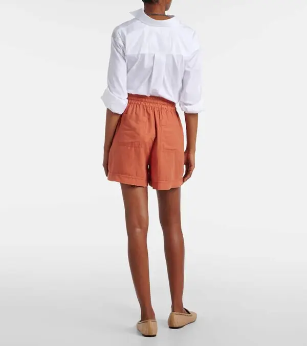 Brunello Cucinelli Linen And Cotton Bermuda Shorts