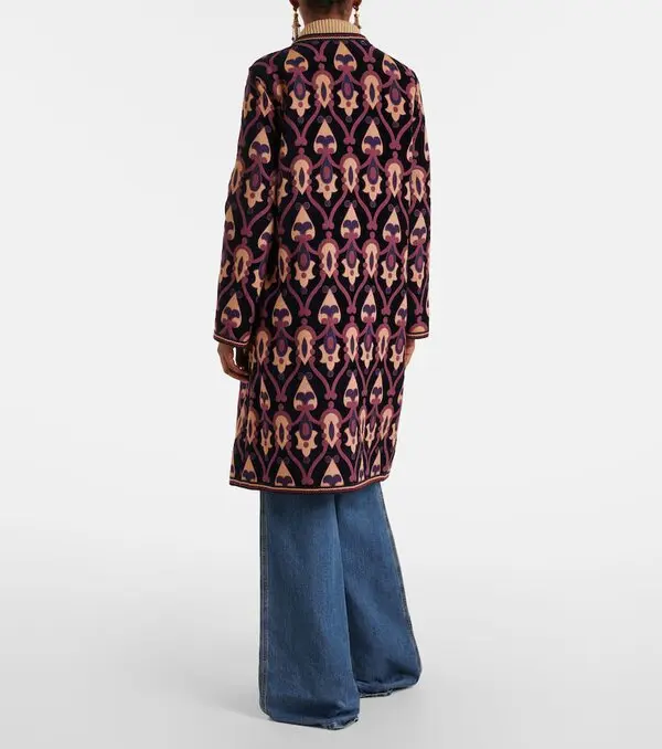 Etro Printed Reversible Coat - Multicoloured