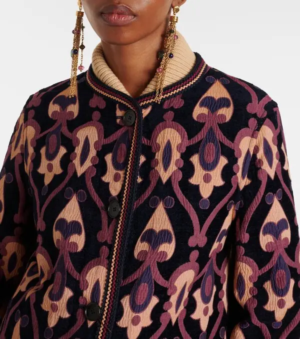 Etro Printed Reversible Coat - Multicoloured